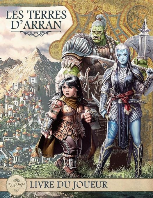 Les Terres d'Arran, une boîte d'initiation d'après la bande dessinée